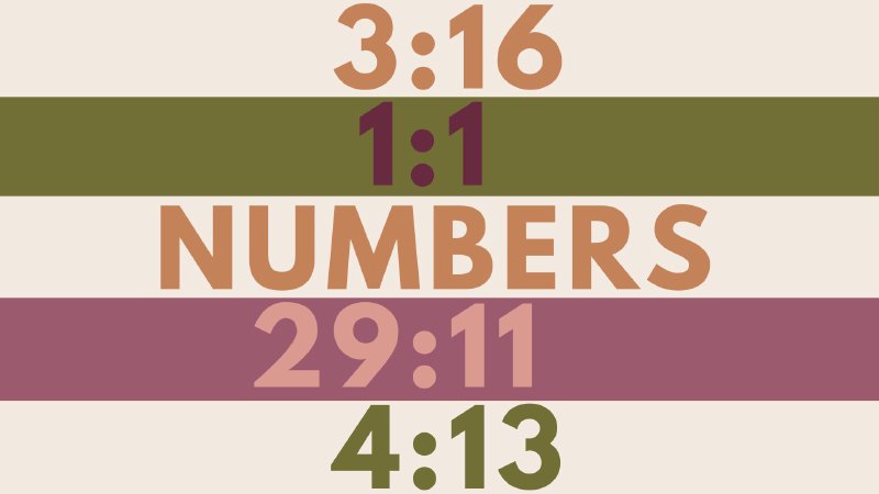 Numbers (But Not Numbers) | University Community Church