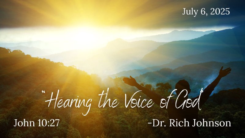 Hearing the Voice of God | Schertz United Methodist Church