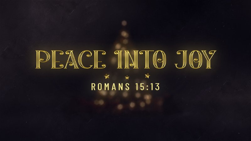 Peace Into Joy | North Side Baptist Weatherford