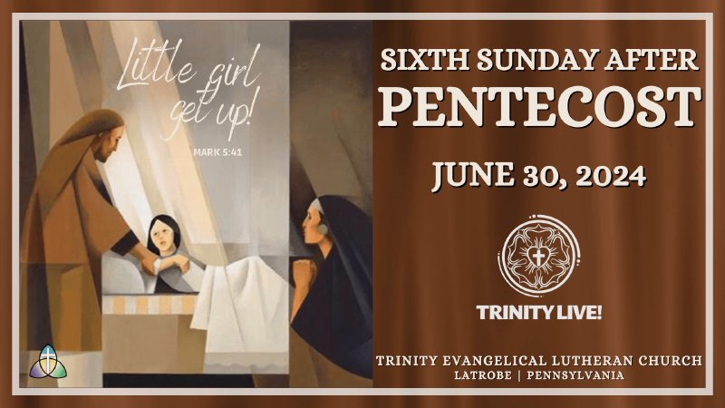 Sixth Sunday After Pentecost | Trinity Evangelical Lutheran Church ...