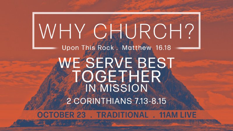 We Serve Best Together In Mission (11AM) | Grace