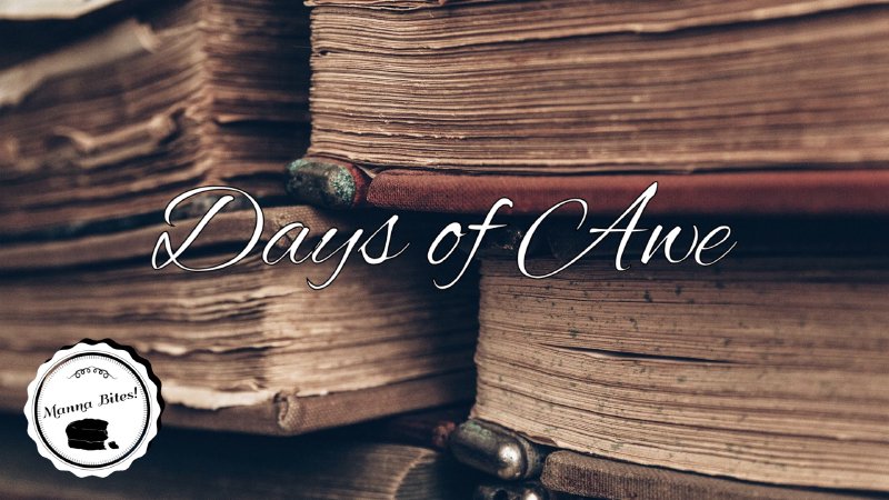 Manna Bites! || 10 Days of Awe | Manna From Heaven & Remnant of Truth