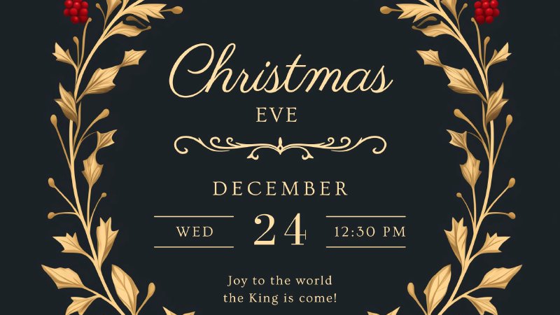 Christmas Eve Communion and Carols in the Sanctuary | Garber Methodist ...