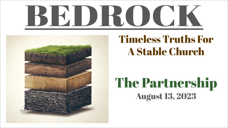 Bedrock: The Partnership | Snyder Memorial Baptist Church ...