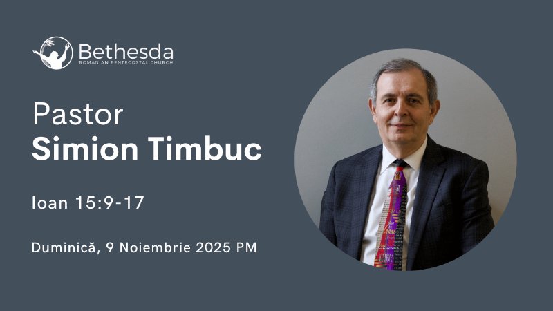 Sermon | Pastor Simion Timbuc | Duminică, 9 Noiembrie 2025 PM ...