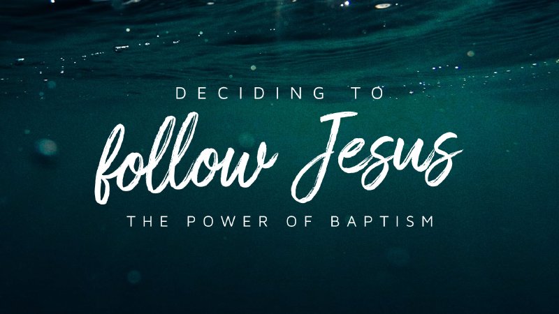 The Power of Baptism | Mission Viejo Christian Church | Church in ...