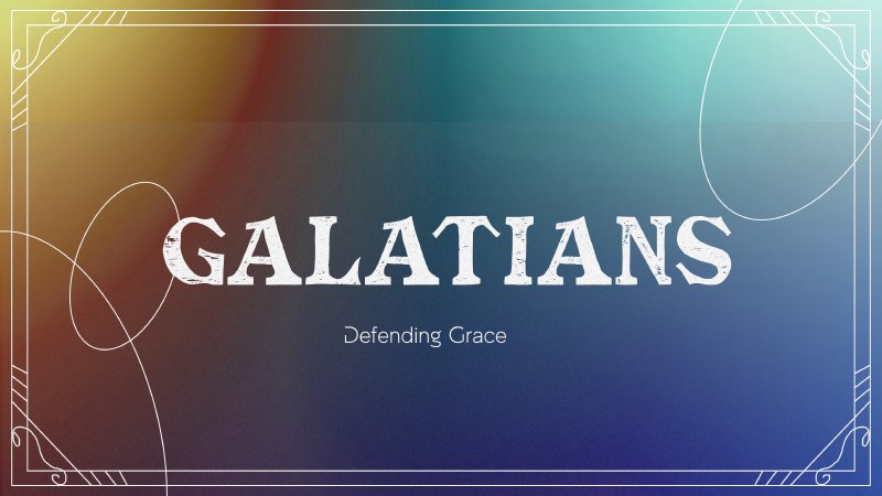 "In Your Grace"- Galatians Chapter 2 | Ashland Christian Fellowship - OR