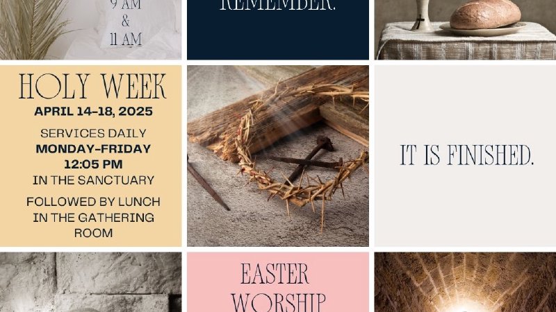 Thursday, April 17- Holy Week | First United Methodist Church of Gadsden