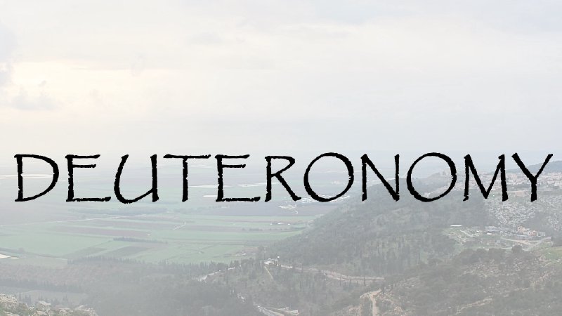 Deuteronomy 32:44-33:17 | Calvary Pico Rivera
