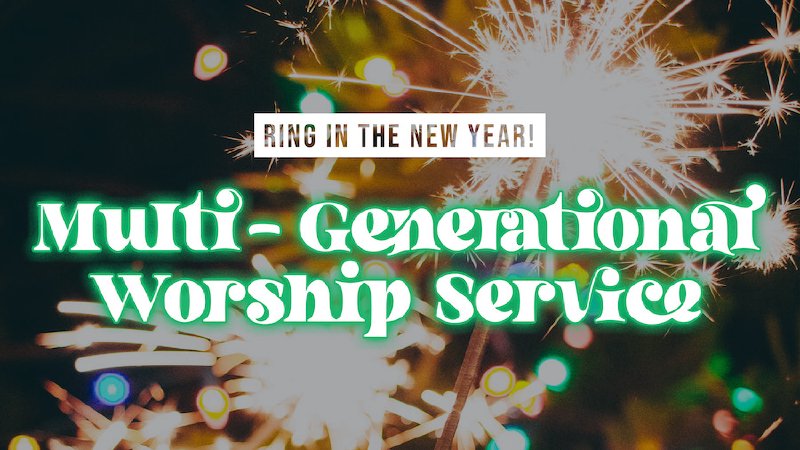 Multi-Generational Worship Service | Crossroads Community Church