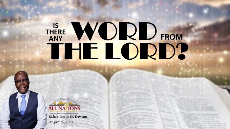"Nevertheless at Thy Word" | All Nations Apostolic Tabernacle
