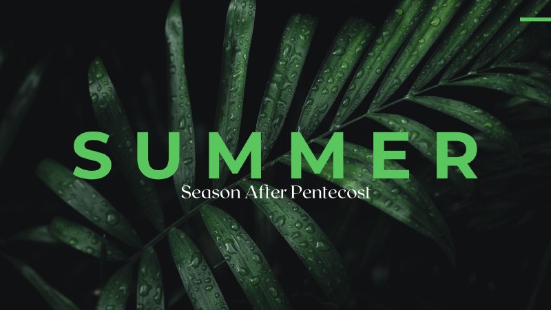 Season After Pentecost 2024 | St. Stephens Lutheran Church and School