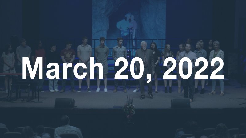 NSBC Broadcast | March 20, 2022 | North Side Baptist Weatherford