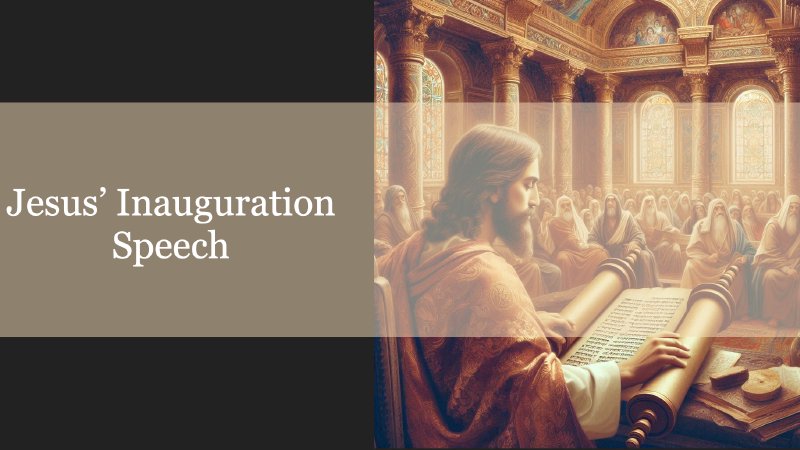 Jesus’ Inauguration Speech | Anglican Church of the Redeemer in Norwood
