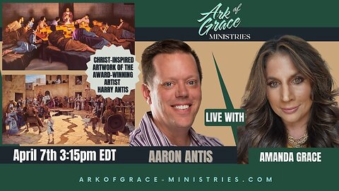 Aaron Antis joins Amanda Grace: Canvas of Faith: Exploring Biblical Art and Good Friday | Ark of ...