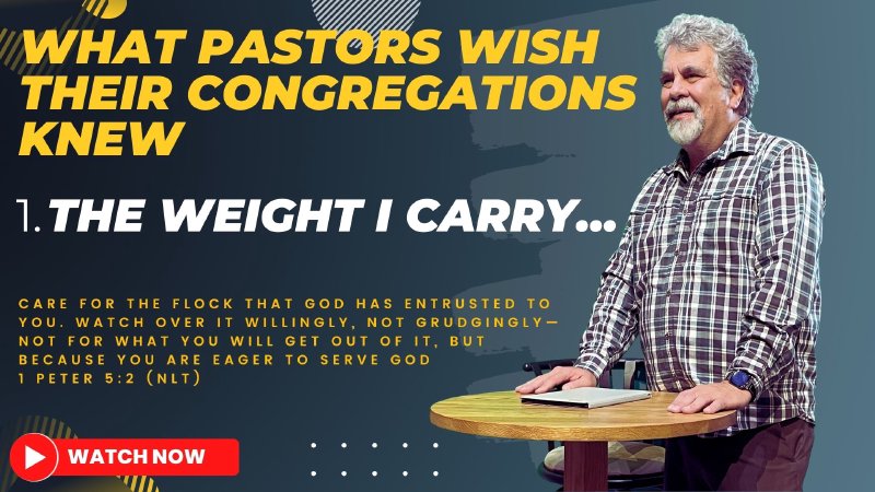 How to Feed and Care for Your Pastor | Crossroads Wesleyan Church
