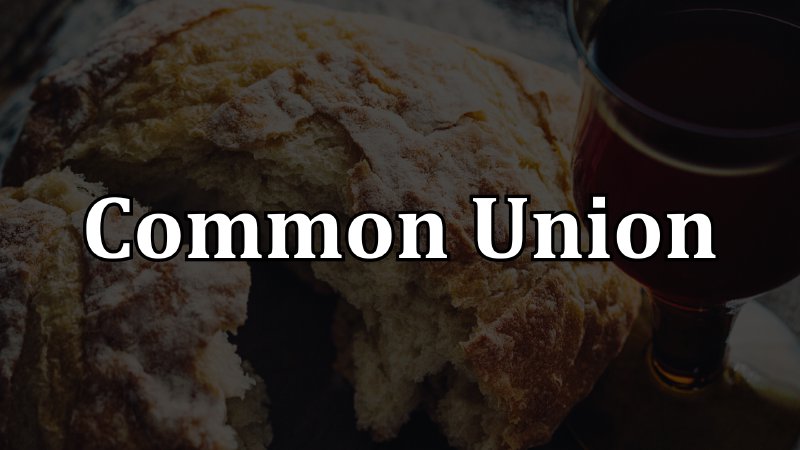 Common Union - Pastor Tom (6.2.24) | West Lawn United Methodist Church