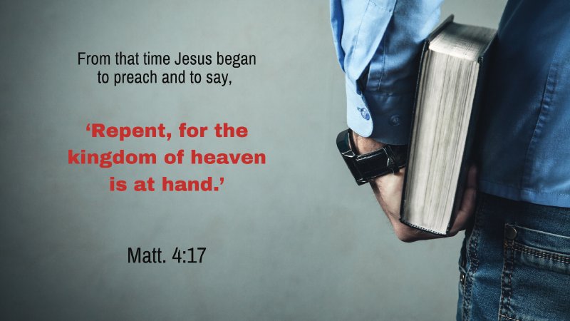 Christ's First Message | Black Oak Heights Baptist Church