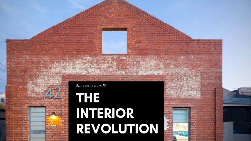 First Love Pt 13: The Interior Revolution | Gateway Church