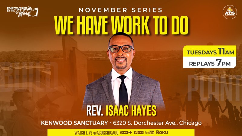 "The Call to Unity in Community" | Apostolic Church of God