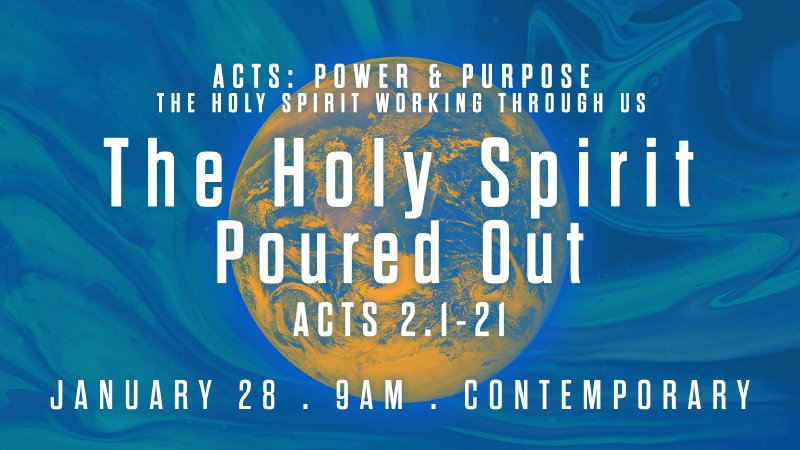 The Holy Spirit Poured Out 9AM | Grace