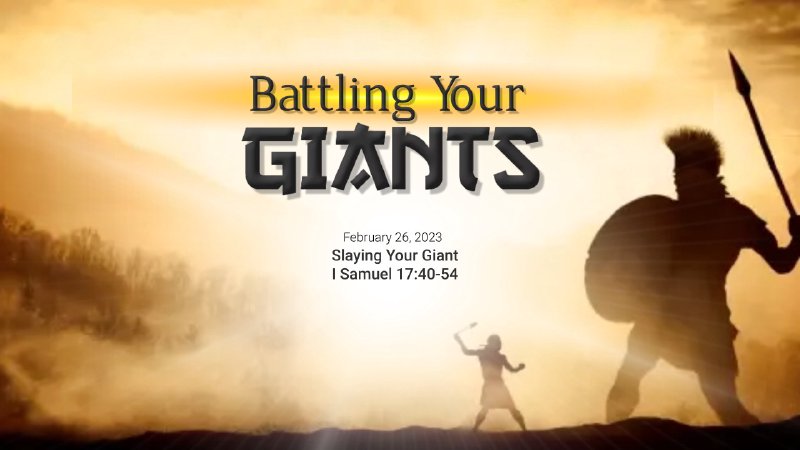 Slaying Your Giant | First Baptist Church of Moody
