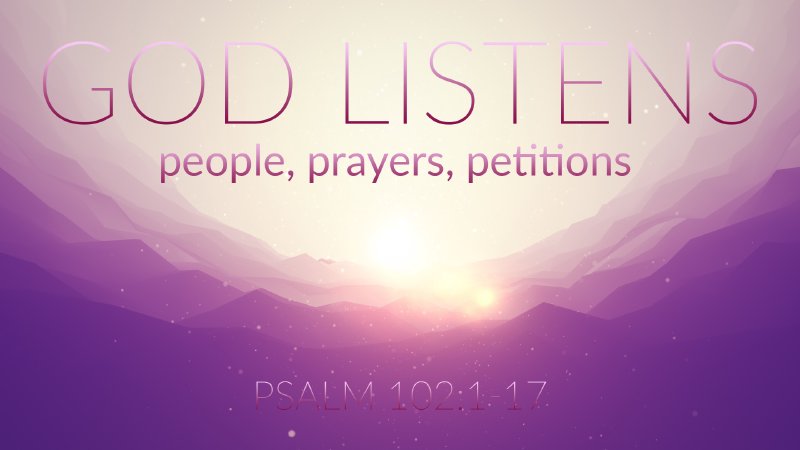 God Listens | First Presbyterian Church of Edmond