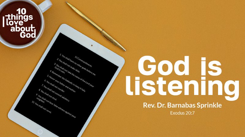God Is Listening | Liberty Corner Presbyterian Church