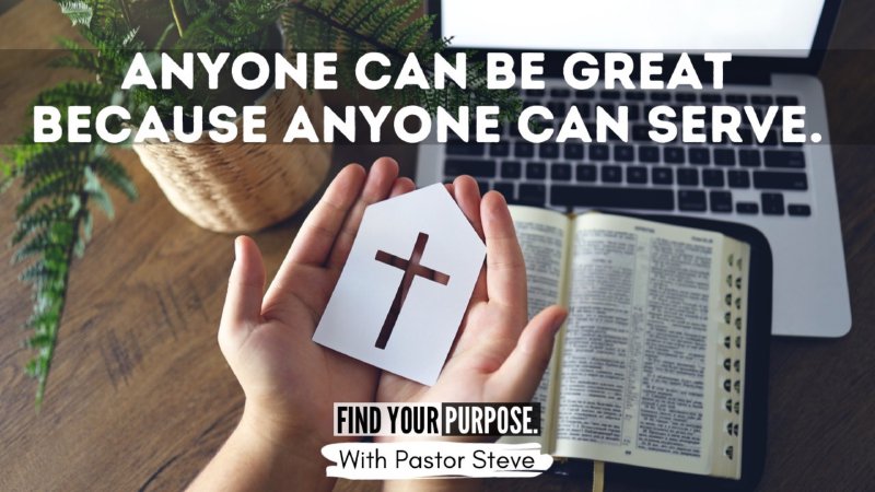 Anyone can be great because anyone can serve! | Community Celebration ...