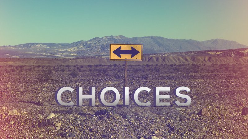 Choices | College First Church of God