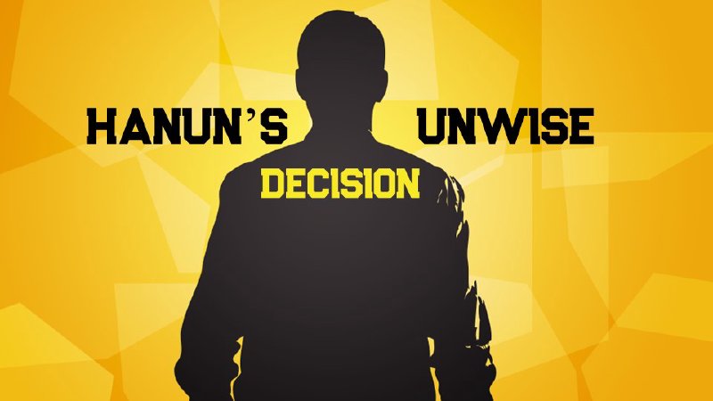 Hanun's UNWISE Decision | Bethel Baptist Church - IN
