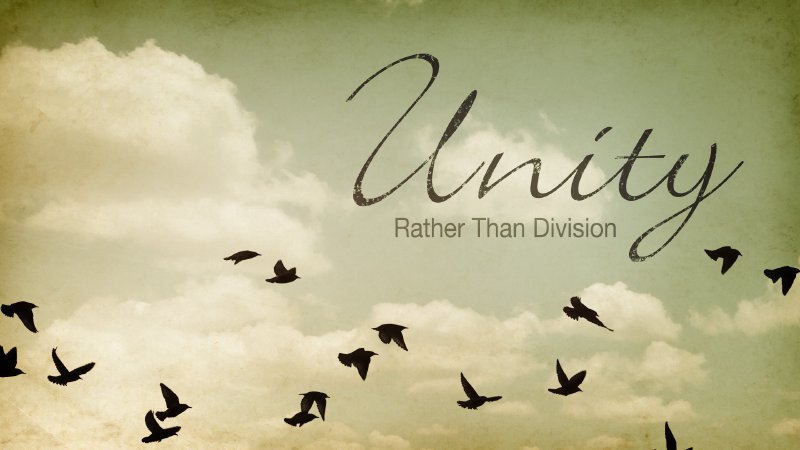 Unity Rather Than Division | First-Centenary United Methodist