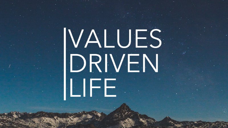 Importance of Values | Northwest Family Fellowship - MT