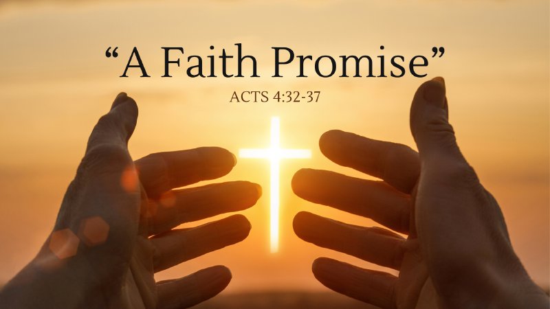 "A Faith Promise" | First Methodist Church Artesia