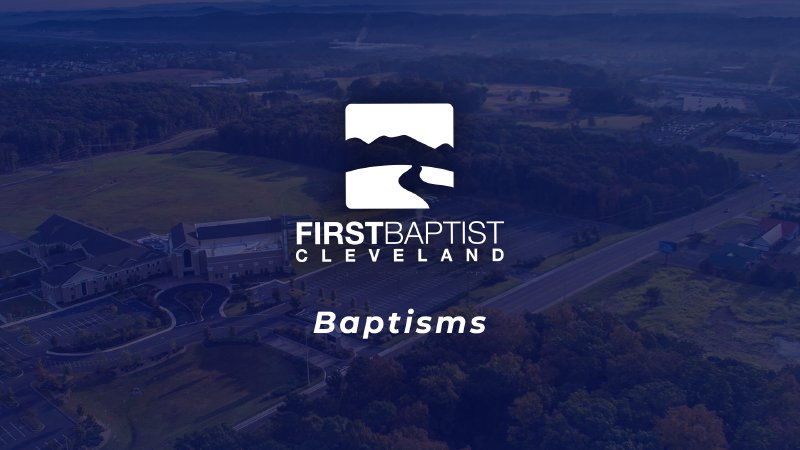 Baptism: Scott Stanfield | First Baptist Cleveland