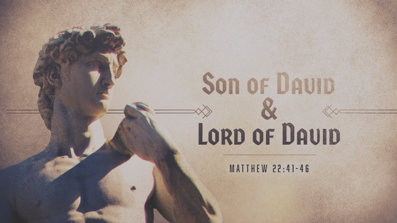 Son of David & Lord of David | South Side Baptist Church