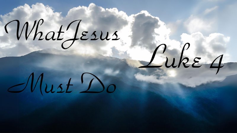 What Jesus Must Do | BBC Marysville