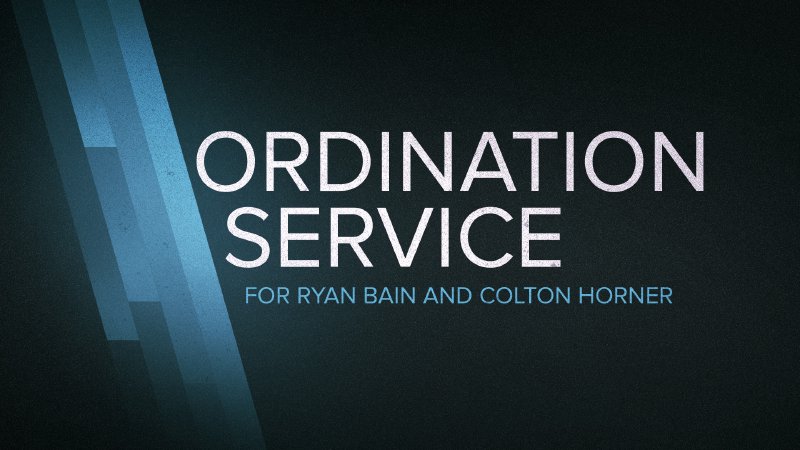 Ordination Service | First Baptist Church Water Valley