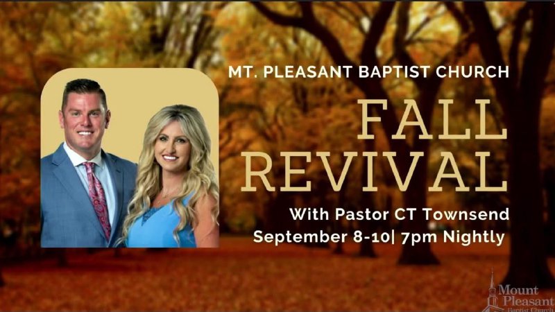 Fall Revival 2025 - Tuesday Night | Mt Pleasant Baptist Church