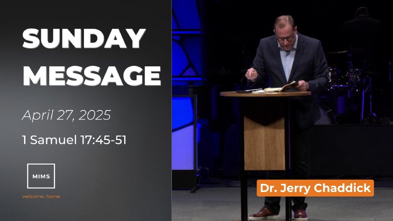 Sunday Message | 04-27-2025 | Mims Baptist Church
