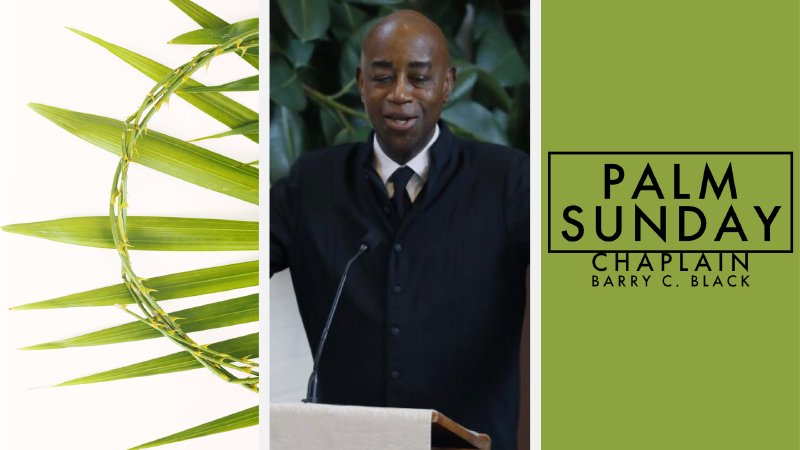 Chaplain Barry Black, Palm Sunday Guest Speaker | Calvary Gospel Church ...