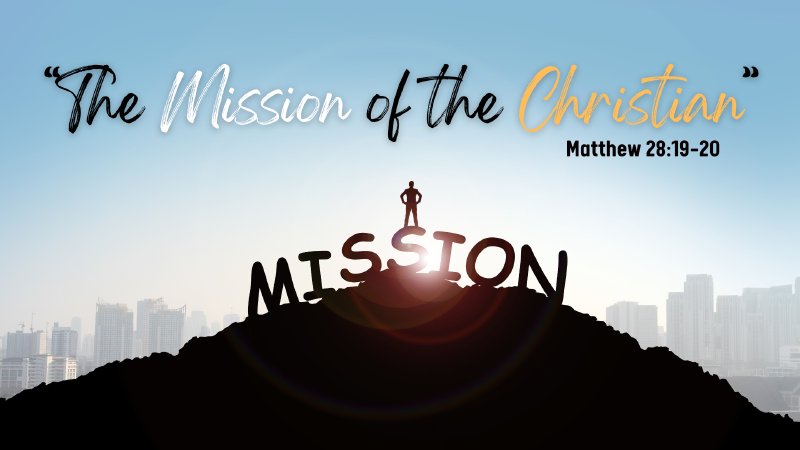 "The Mission of a Christian" | First Methodist Church Artesia