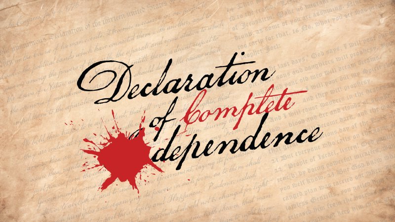 The Declaration of Complete Dependence Part IV | The Bridge
