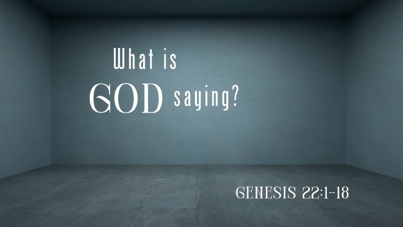 What is God Saying? | Christ Our Savior Lutheran Church - Michigan - 48154