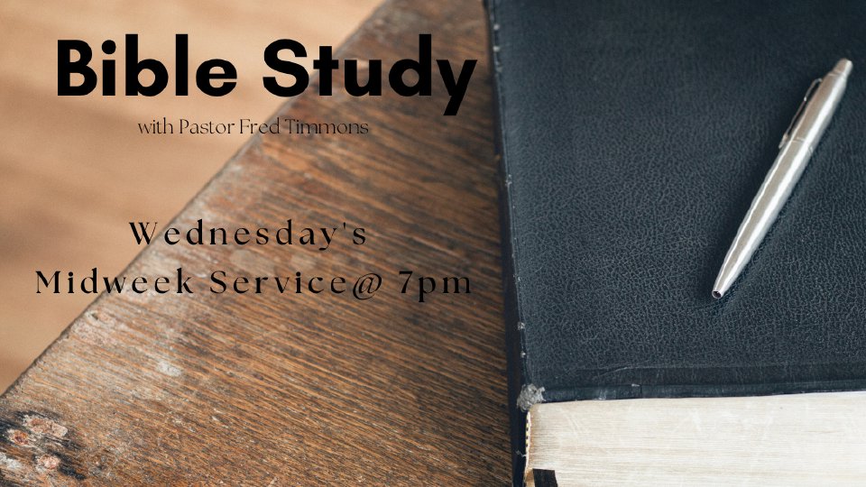 Wednesday Night Bible Study Outlines Wednesday Night Bible Study