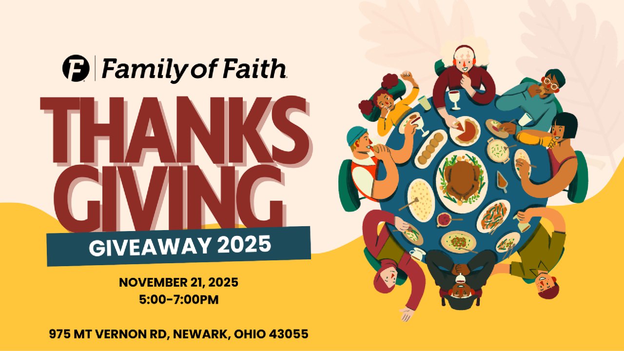 Thanksgiving Giveaway - REGISTRATION CLOSED - Family of Faith
