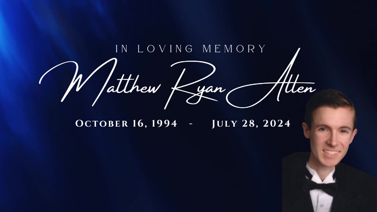 Matthew Allen - Celebration of Life Service - Gods Place