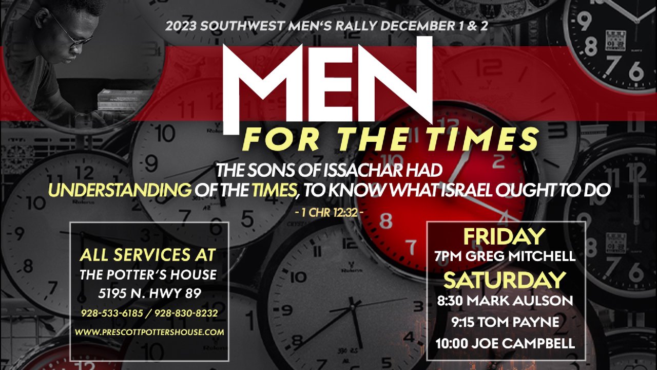 Mens Rally 2023 - The Potter's House Christian Fellowship Church