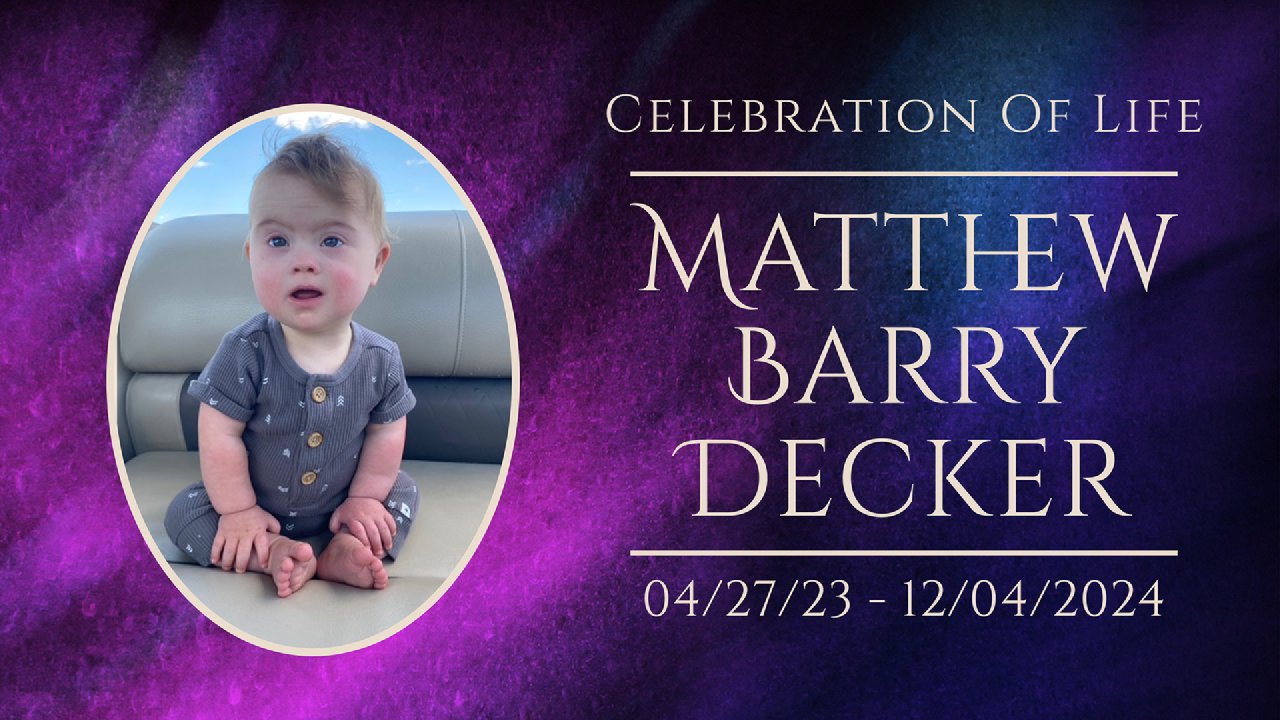 Celebration of Life Service for Matthew Decker - New Life Assembly