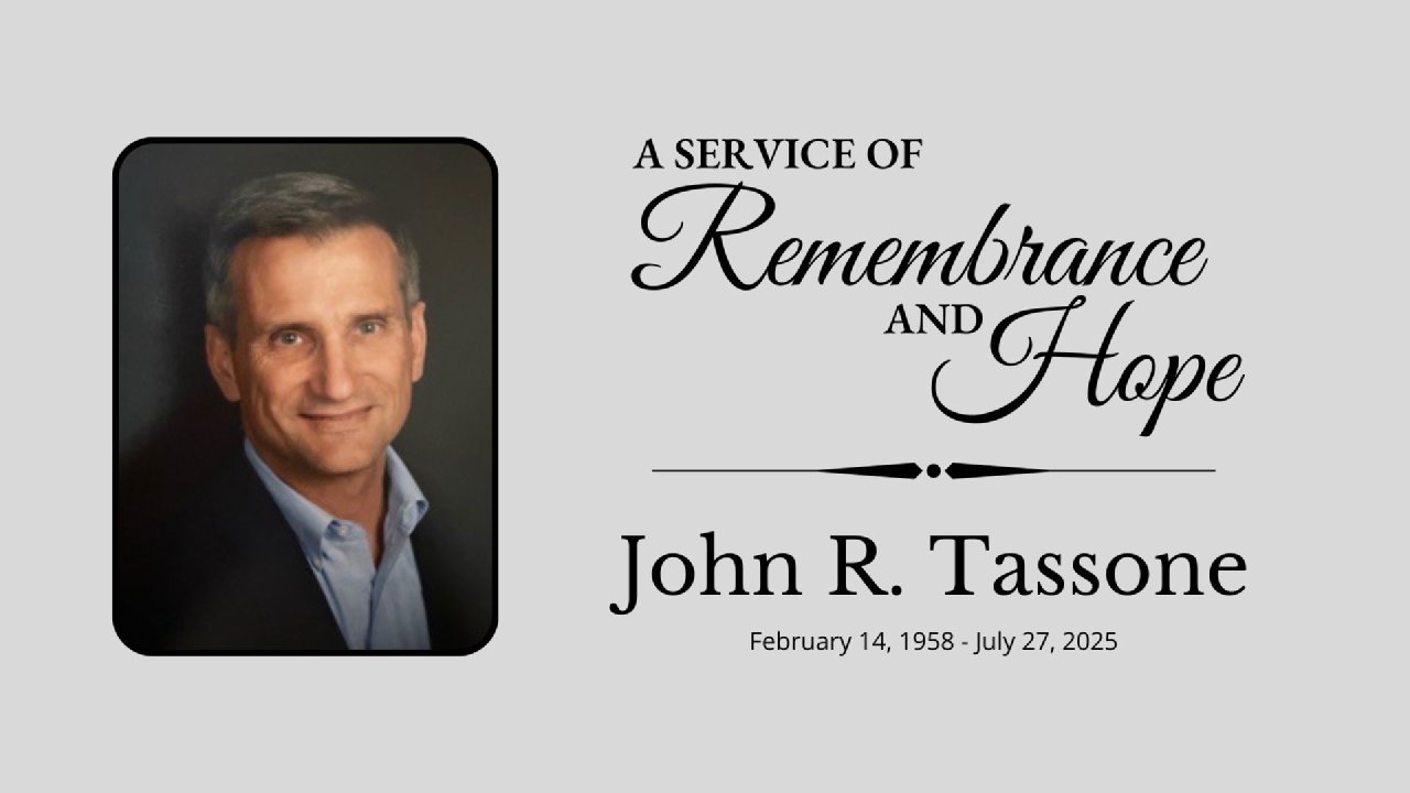 Memorial Service - John Tassone - Pearce Church